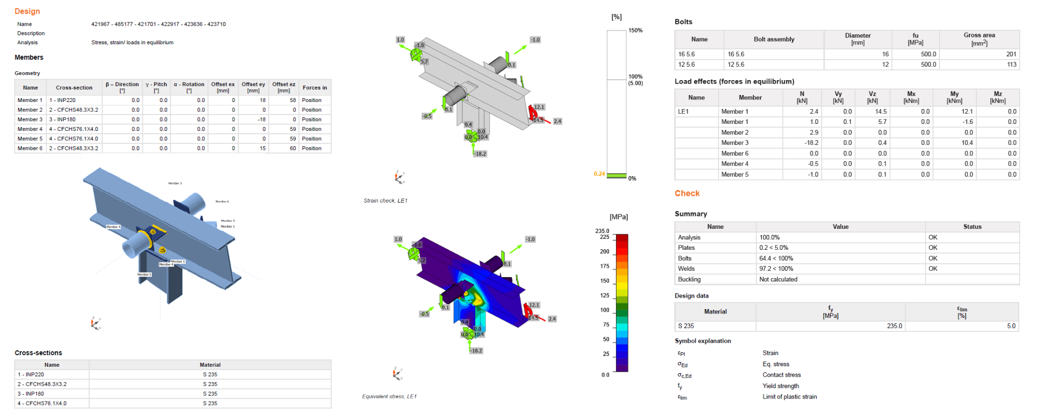 Tekla Structures BIM link for the structural design of a steel connection (EN) | IDEA StatiCa